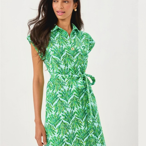 Lilly Pulitzer | Dresses | Lilly Pulitzer Emerson Dress In Kitts Green ...